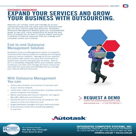 Autotask Outsource Management | PDF