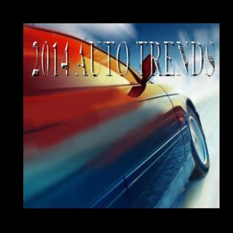 Auto Trend Report | PPTX | Automotive