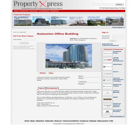 Autounion Office Building – Property Xpress (PropertyXpress.com) | PDF