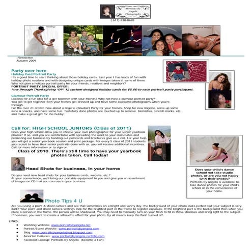 Autum Newsletter | PDF