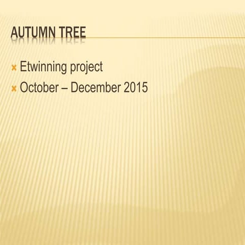 Autumn tree | PPT