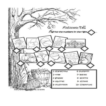 Autumn vocabulary 2016 | DOCX