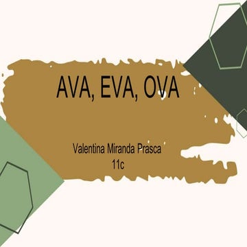 AVA EVA OVA LAPRASCA. | DOC