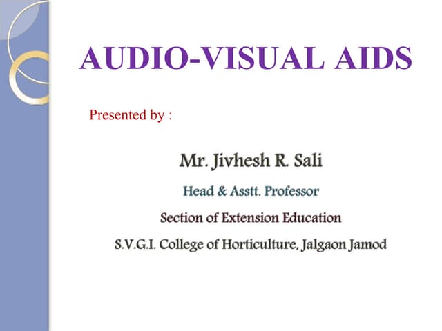 Audio - visual Material presentation.pptx