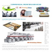 Avail Entire Printing Services Under One Roof