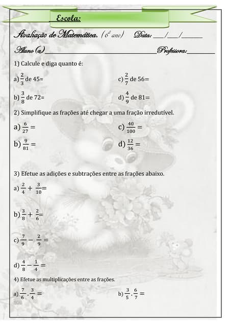 Prova De Matematica Exame 2025 Prova Final De Matemática 9º Ano 6782