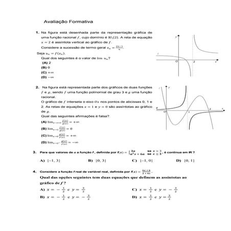 Derivadas - Exercícios resolvidos | PDF