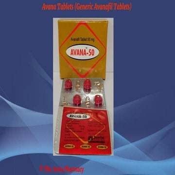 Avana Tablets (Generic Avanafil Tablets) | PDF
