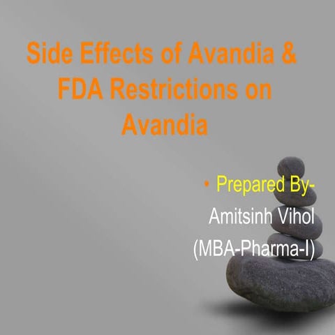 Avandia | PPTX