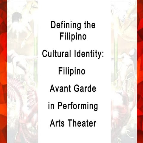 Avant garde designs in the performing arts theater | PPT