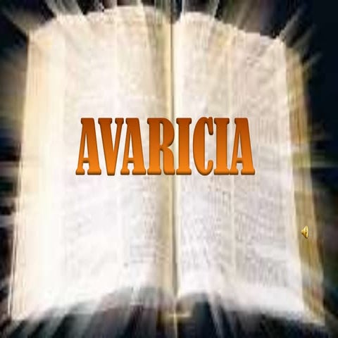 Avaricia Control (Spanish) | PDF