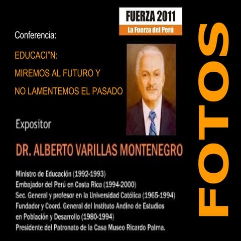 Dr. Alberto Varillas Montenegro | PPT