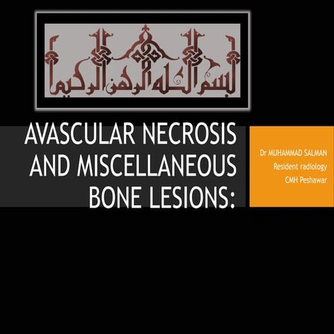 Avascular necrosis Radiology | PPTX
