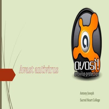 Avast anti virus | PPTX