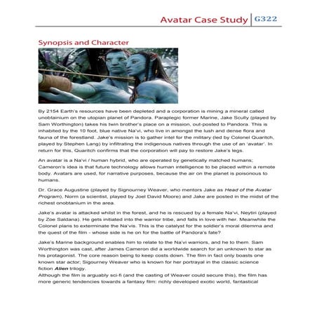 Avatar case study | DOC