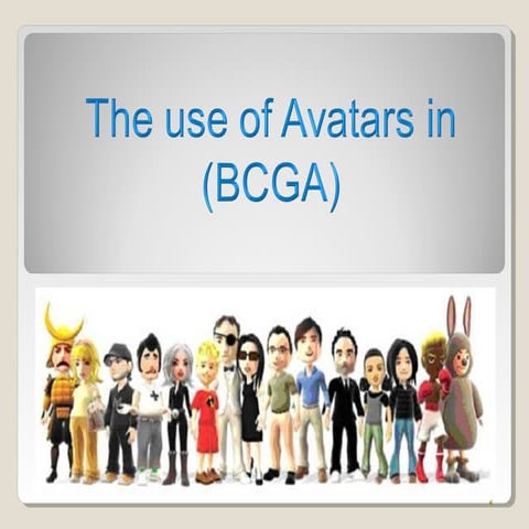 Avatar final project | PPT | Educational Video Games | Video Game Genres