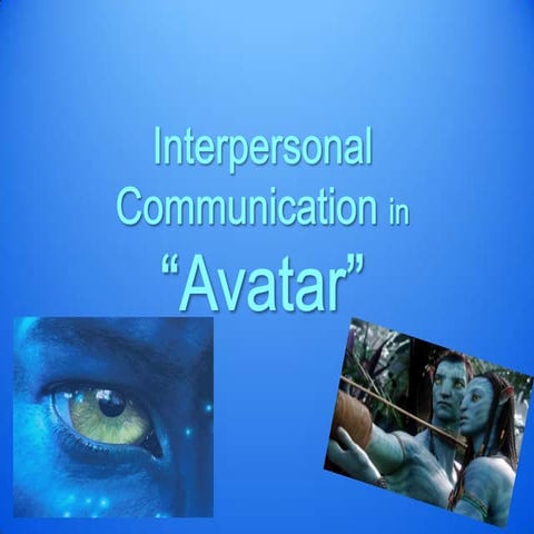 Avatar final project | PPT