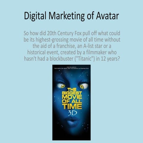 Avatar marketing | PDF
