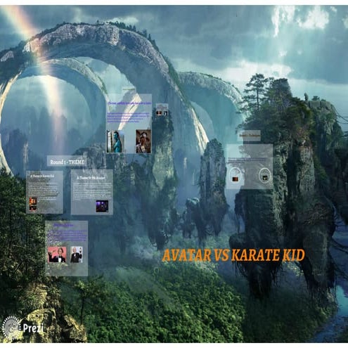 Avatar vs karate kid | PPT