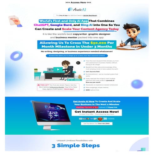 Avato Ai Software Review How To Easily Create Human Content | PDF