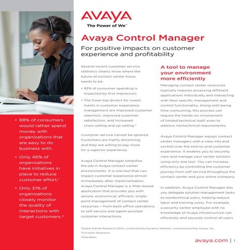 Avaya control manager | PDF | Operating Systems | Computer Software and ...
