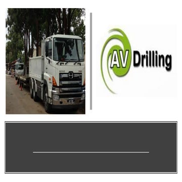 AV Drilling - Boring South West | PPTX