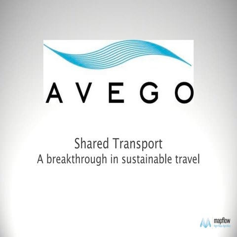 Avego Overview Presentation | KEY