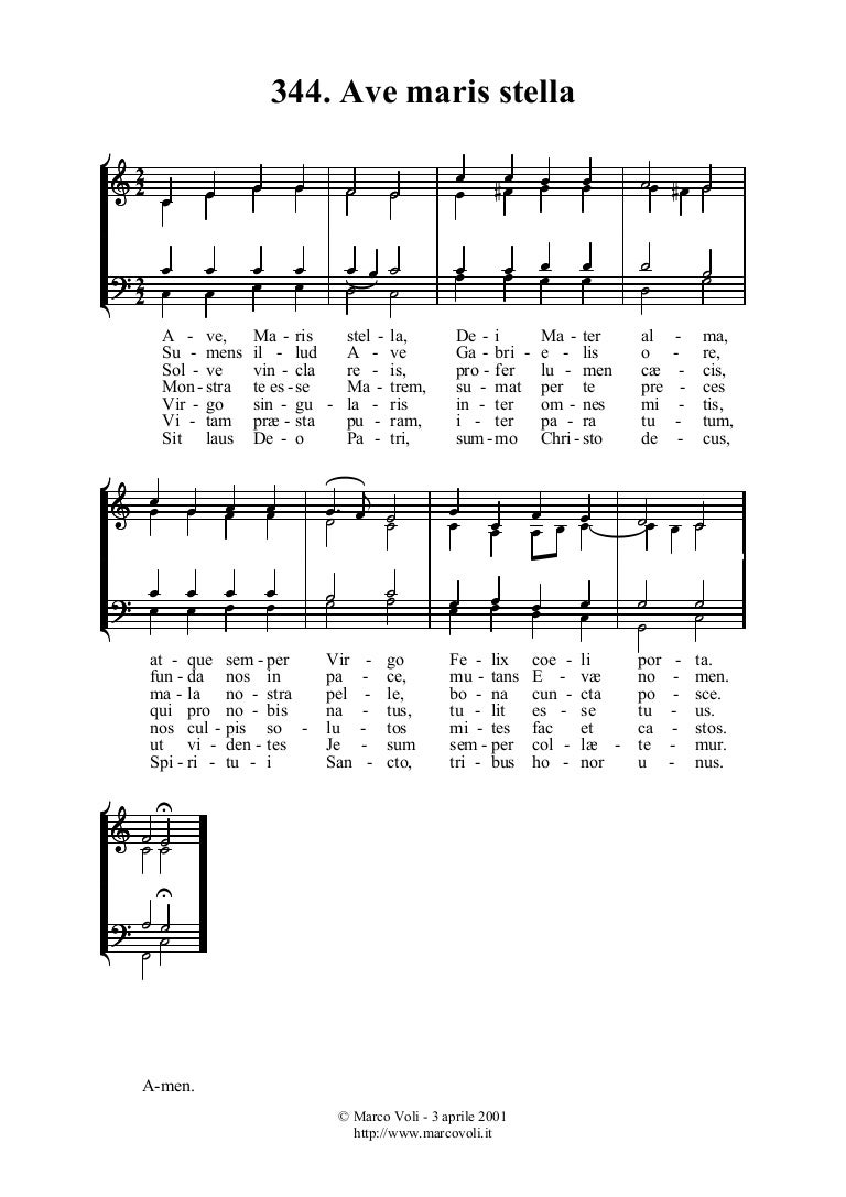 Ave maris stella