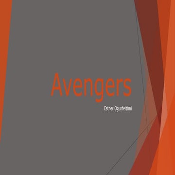 Avengers | PPT