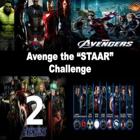 Avenge the staar ppt for pep rally | PPTX