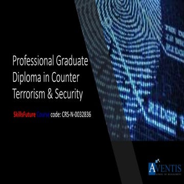 Singapore Professional Graduate Diploma in Counter Terrorism & Security ...