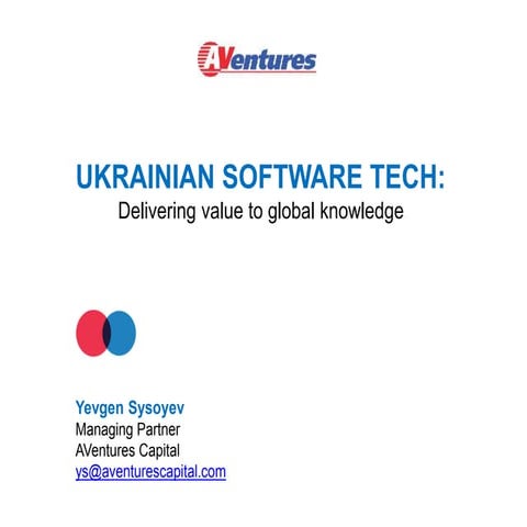 Ukraine Software Tech | PPTX