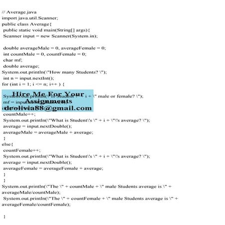 Average.javaimport java.util.Scanner;public class Average{ .pdf