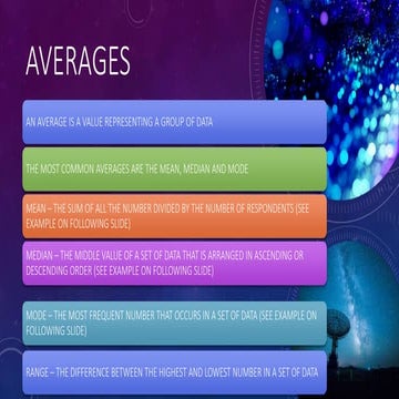 Averages.pptx | Education