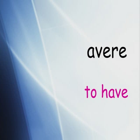 Avere | PPT