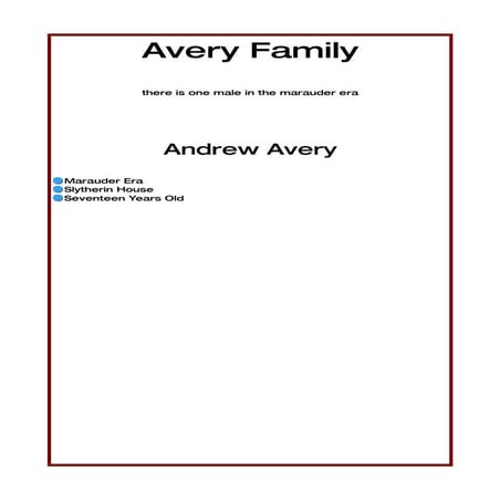 Avery Family | ODT