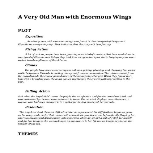 A Very Old Man With Enormous Wings.docx