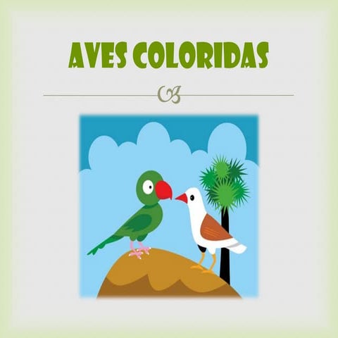 Aves coloridas | PPTX