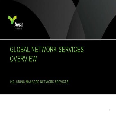 Turnkey Network Services - Aviat Networks | PPT