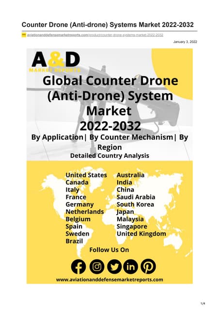 Understanding the Need for Counter Unmanned Aircraft Systems | PDF ...