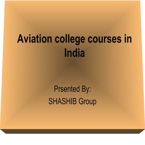 Aviation college courses | PPT | Air Travel | Travel Type