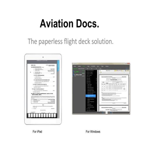 Aviation Docs for iPad and Windows | PPTX