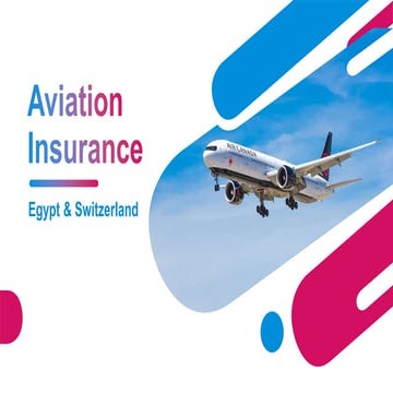 Aviation insurance | PPTX | Travel Insurance | Insurance