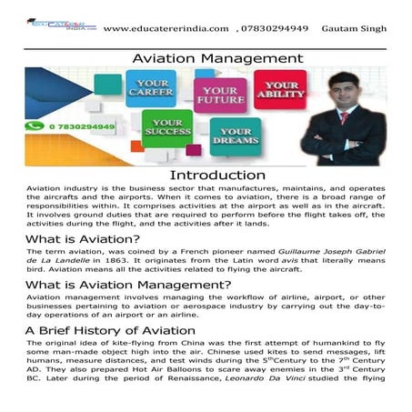 Introduction to Aviation Industry.pptx