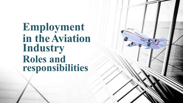 Airport organization chart | PPTX