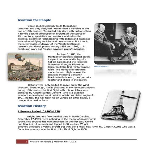 National Aviation Day | PDF