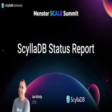 ScyllaDB’s Monstrous Engineering Advances by Avi Kivity | PDF