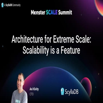 Architecture for Extreme Scale by Avi Kivity | PDF