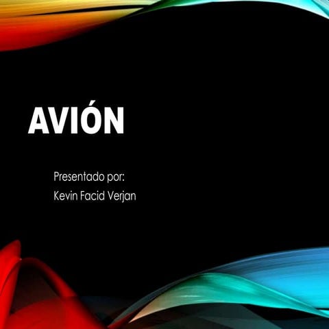 Avión | PPTX
