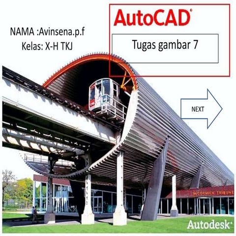 TUGAS AUTOCAD TUTORIAL REGI ANGGARA TKJ X-H | PPTX